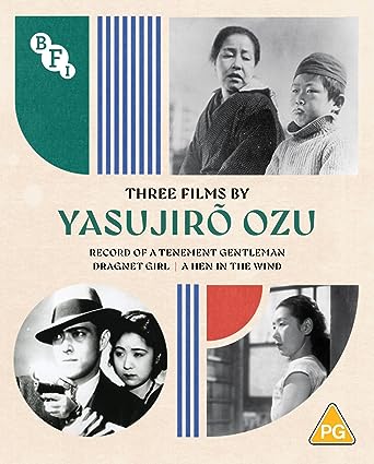Three Films Yasujiro Ozu (bluray) boxset released by BFI